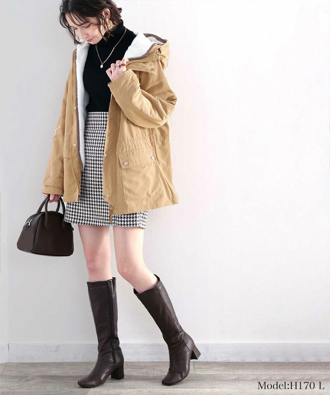 日本 Classical Elf - [熱銷NO.1] 3WAY百搭保暖連帽防風外套-淺米杏｜媽咪愛