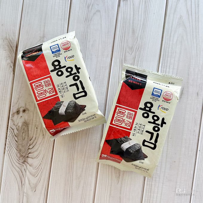 韓國金版 - 龍王海苔12入 _5包組-48g/包 (4gX12入)｜媽咪愛