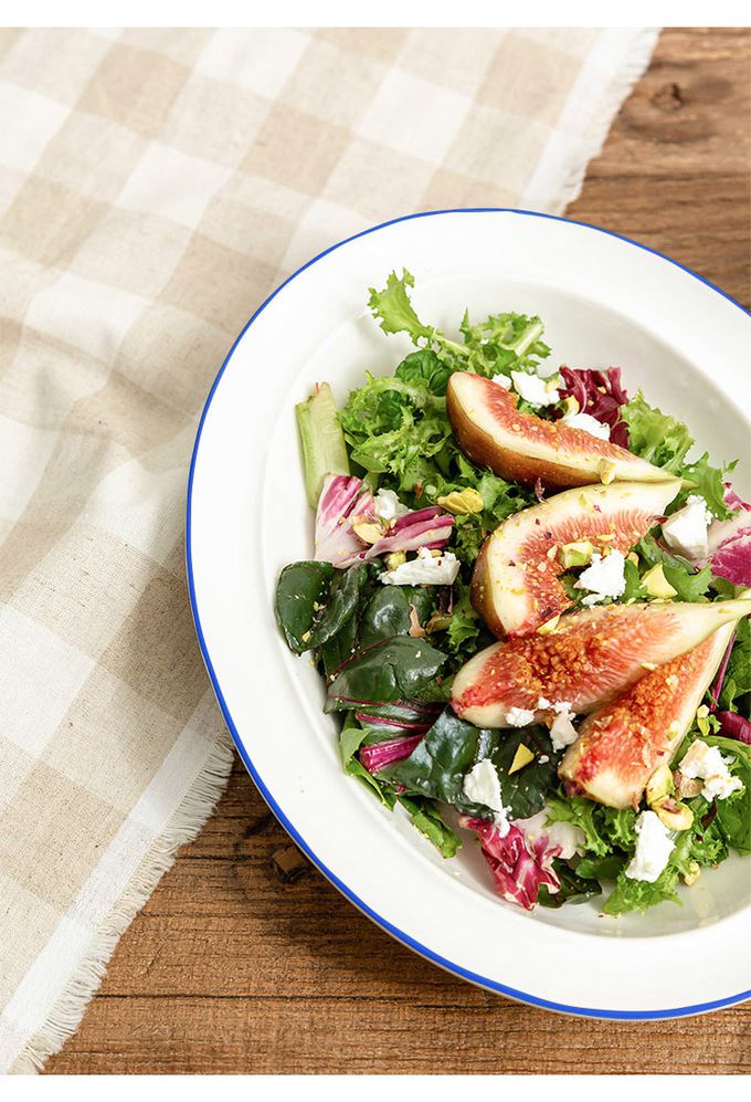 韓國 SSUEIM - RETRO系列極簡ins陶瓷橢圓深盤25cm (深藍)｜媽咪愛