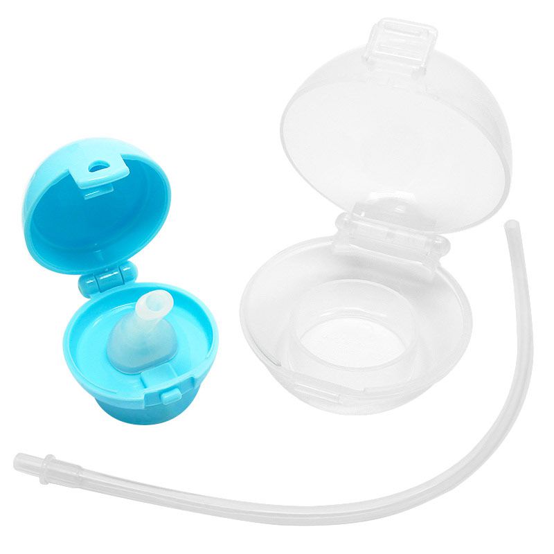 akachan honpo - 可消毒寶特瓶用吸管-藍色｜媽咪愛