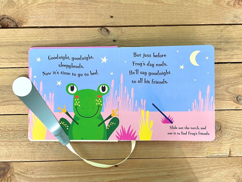 Goodnight Frog 晚安小青蛙（附觀察鏡）｜媽咪愛