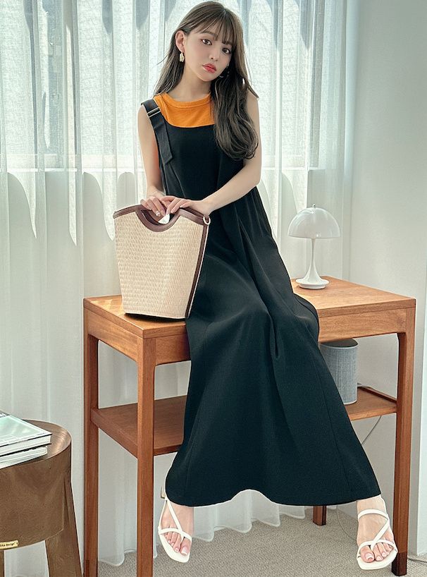 日本 GRL - 2WAY時尚編織感提籃包-咖啡 (F)｜媽咪愛