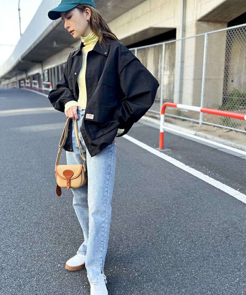 日本 Classical Elf - Java聯名 2WAY工裝感輕量休閒薄外套-軍綠｜媽咪愛