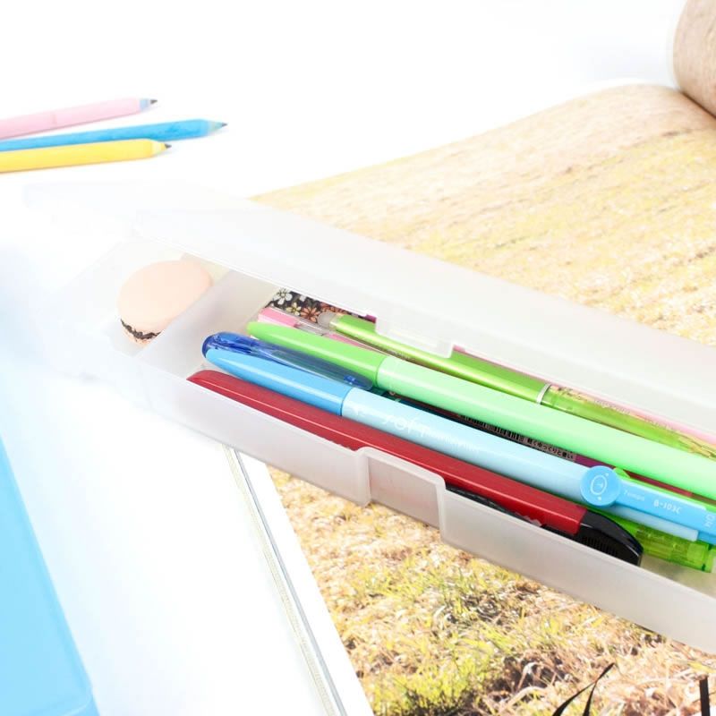 珠友 - 多功能筆盒/鉛筆盒/筆袋-A黑｜媽咪愛