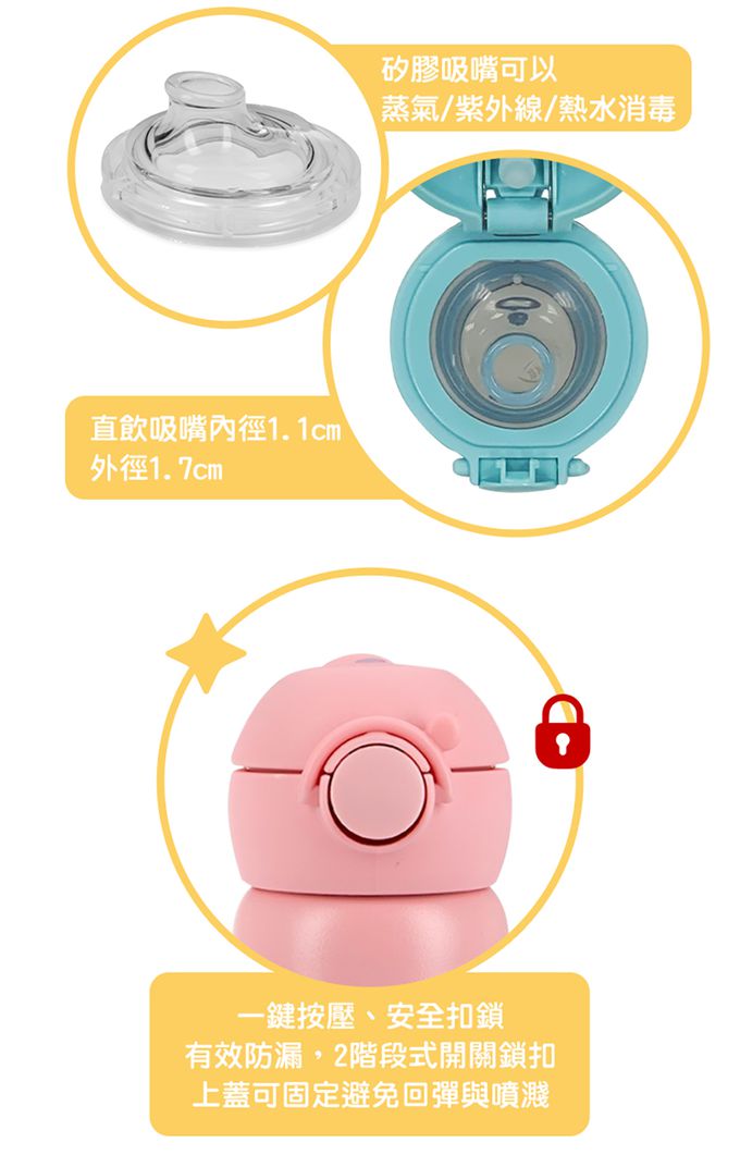 Nuby - 不銹鋼真空直飲杯-316不鏽鋼-文青藍 (300ml)-抗刮款｜媽咪愛