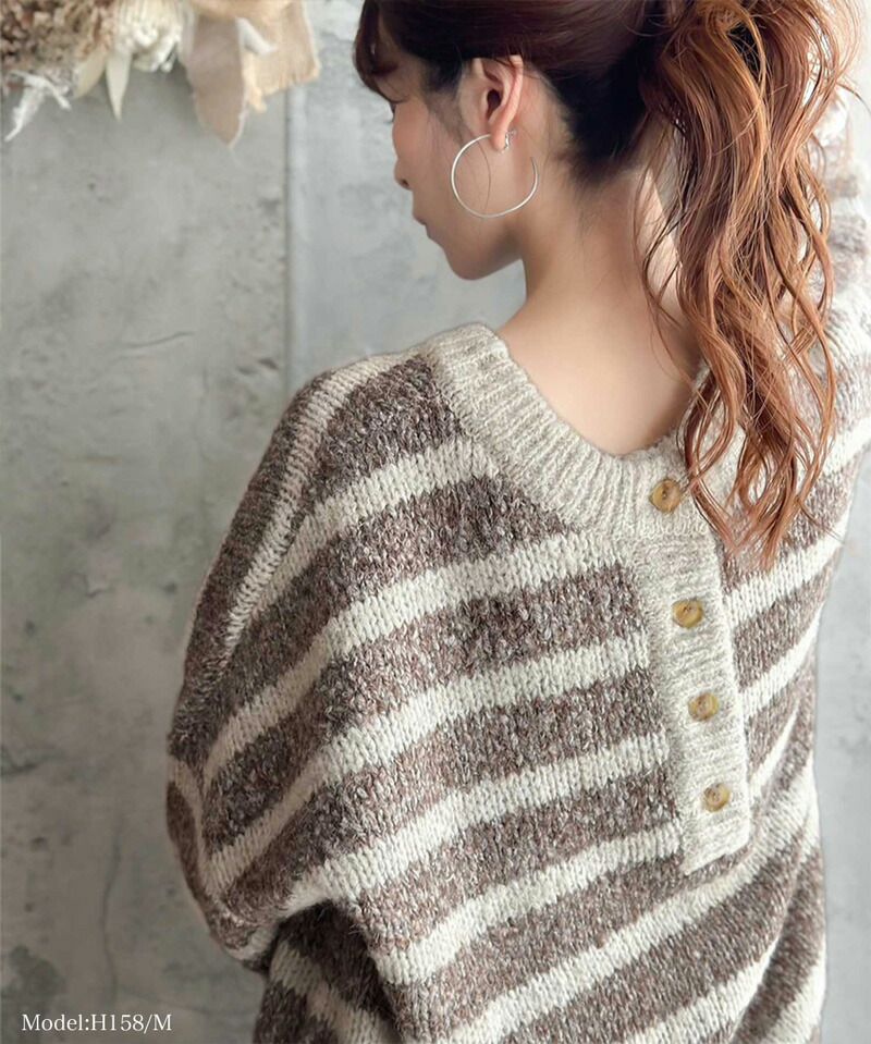 日本 Classical Elf - Java聯名 前後穿2Way針織上衣-芥黃｜媽咪愛