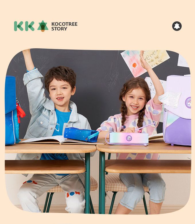 kocotree - 立體筆袋-粉色獨角獸｜媽咪愛