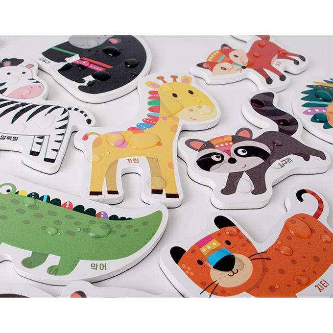 韓國 Ariati - 磁性貼盒裝組-動物｜媽咪愛