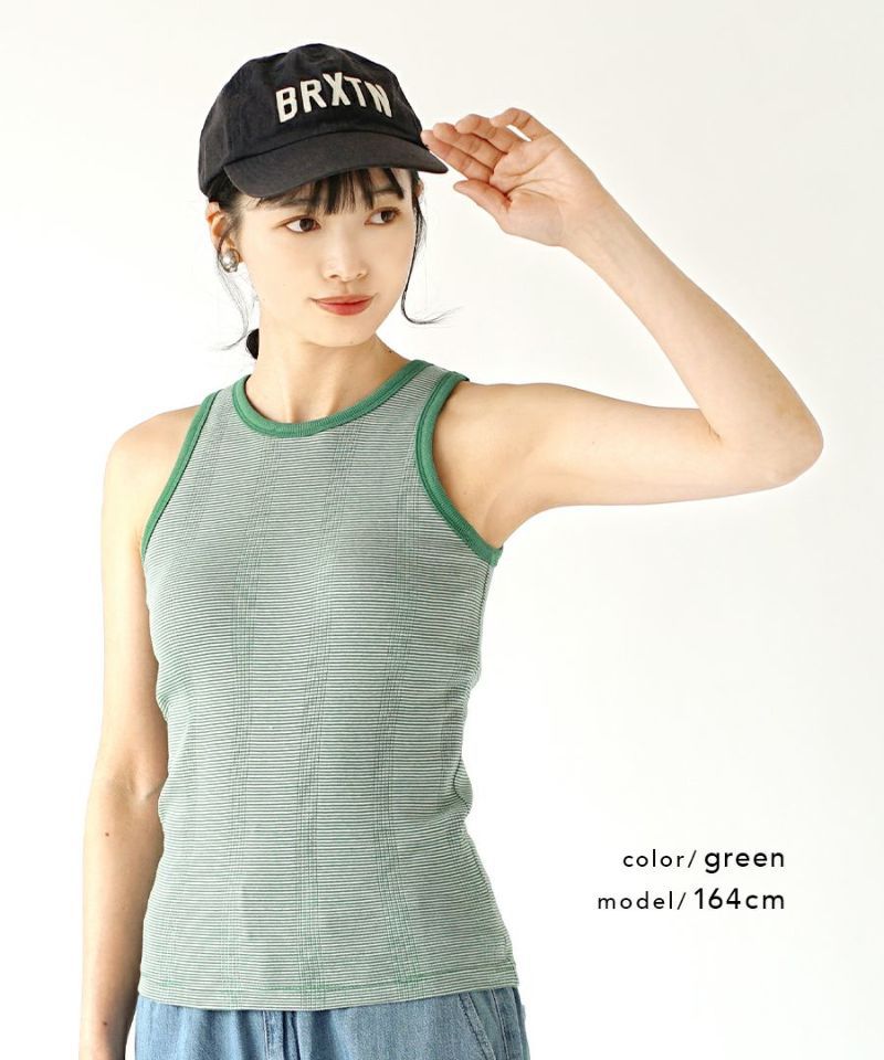 日本 zootie - 美式休閒無袖上衣(附Bra)-草地綠｜媽咪愛