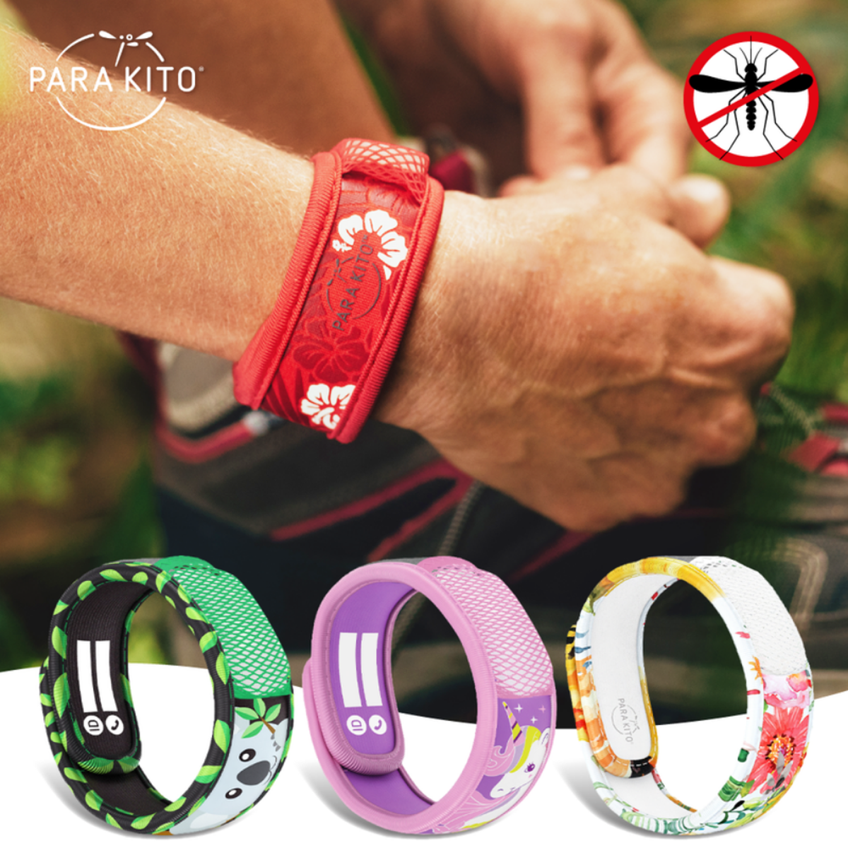 天然精油防蚊手環 24小時長效 可持續15日！ 法國 PARA’KITO | 限時團購 | 媽咪愛