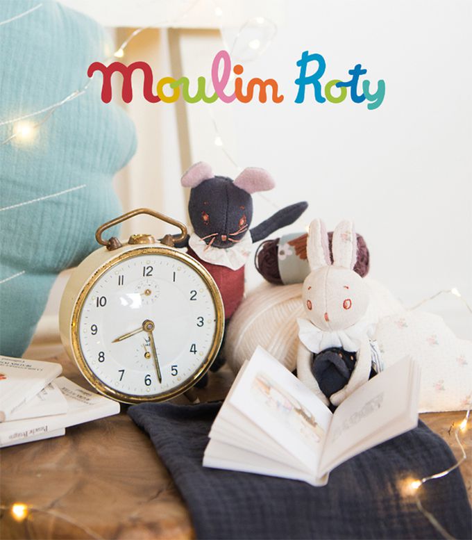 Moulin Roty - 雨後系列-積木疊疊樂(3件組)｜媽咪愛