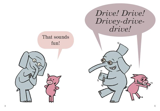 An Elephant and Piggie Book: Let's Go For A Drive｜媽咪愛