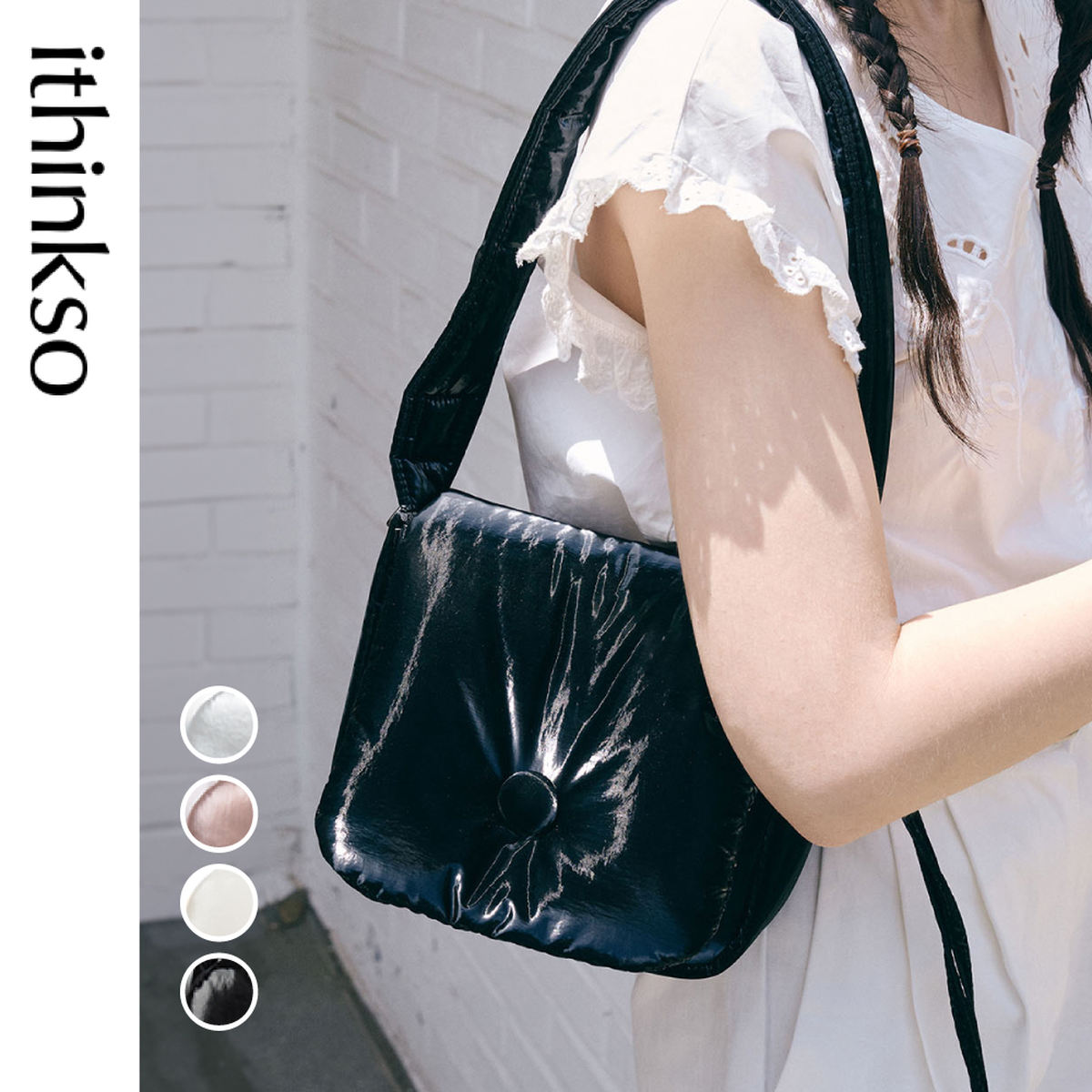 韓國直送！ 質感系女包【 ithinkso】環保尼龍材質，輕量好揹 ︎ | 限時團購 | 媽咪愛