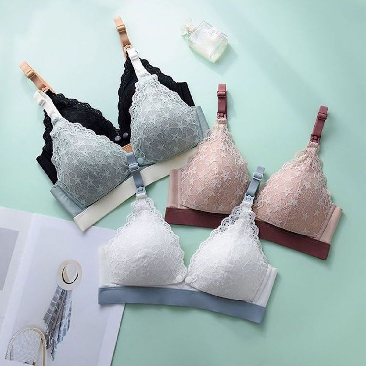 【JoyNa】舒適哺乳內衣/無鋼圈/上下開扣 | 限時團購 | 媽咪愛