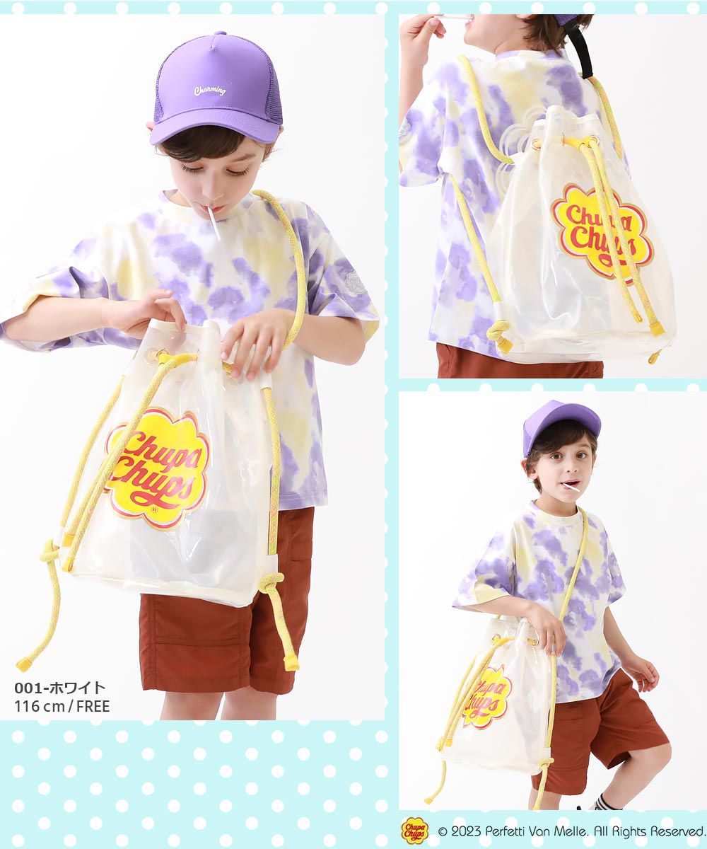 日本 devirock - 加倍佳棒棒糖聯名 游泳玩水包-果凍白 (34x23cm)｜媽咪愛