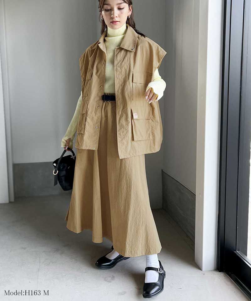 日本 Classical Elf - Java聯名 2WAY工裝感輕量休閒薄外套-軍綠｜媽咪愛