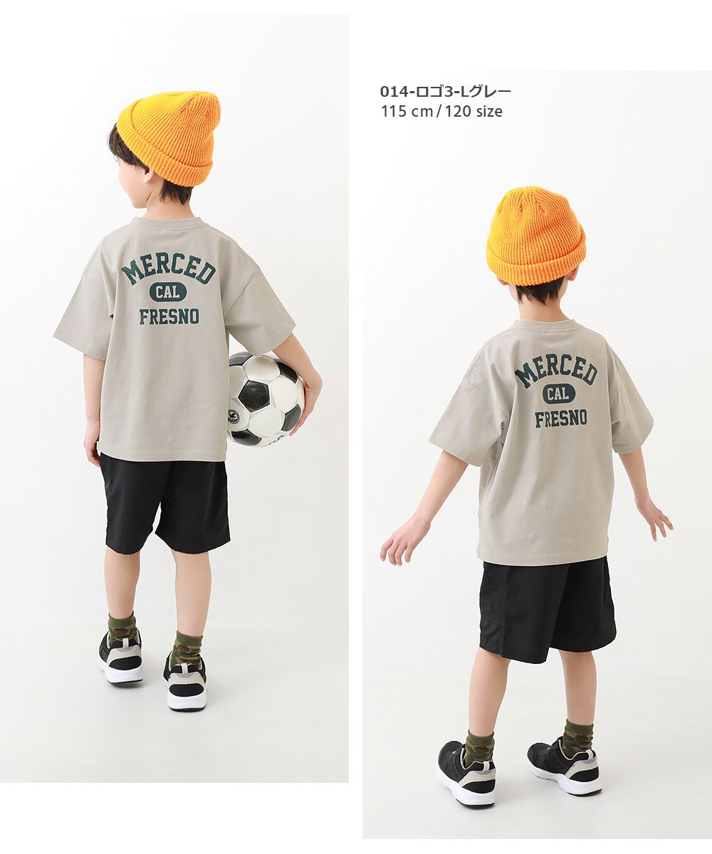 日本 devirock - 100%棉 落肩款百搭印花短袖上衣-Merced-粉紅｜媽咪愛