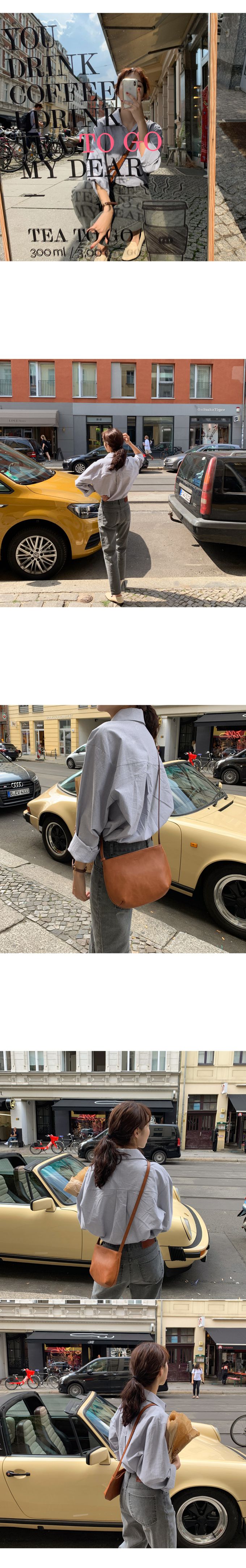 韓國 98doci - 百搭寬版長袖襯衫/外套-灰藍｜媽咪愛