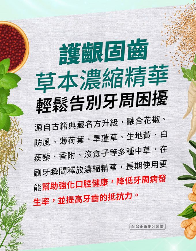 台鹽生技 - 護牙齦益牙周牙膏-超值6條組(140g/條)｜媽咪愛