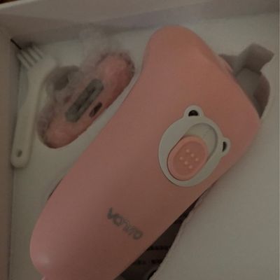 美國 VANRRO - Babynice 專業嬰兒電動指甲剪-White 純淨白-ABS 電子元件/重量：111g｜媽咪愛