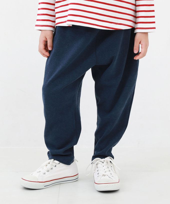 日本 devirock - 熱銷定番 超彈力寬鬆廓型長褲-黑｜媽咪愛