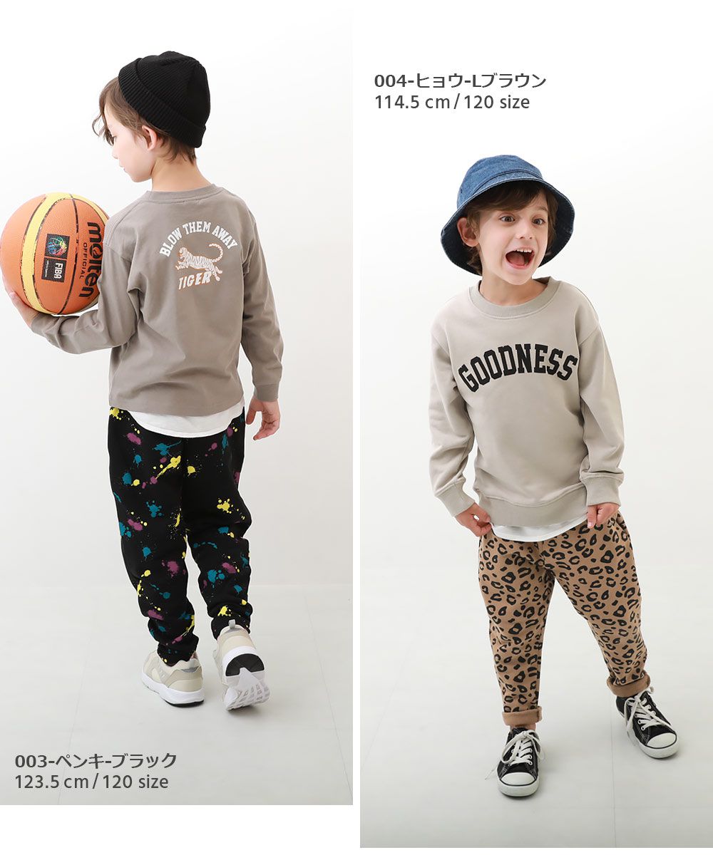 日本 devirock - 100%棉 活力休閒長褲-線條-淺灰｜媽咪愛