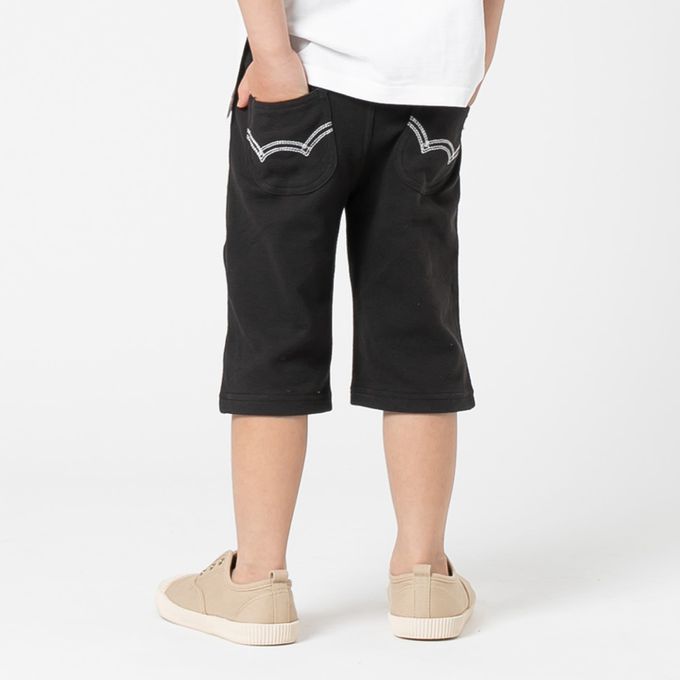 日本 Chil2 - [熱銷]EDWIN聯名 彈力短褲-軍綠｜媽咪愛