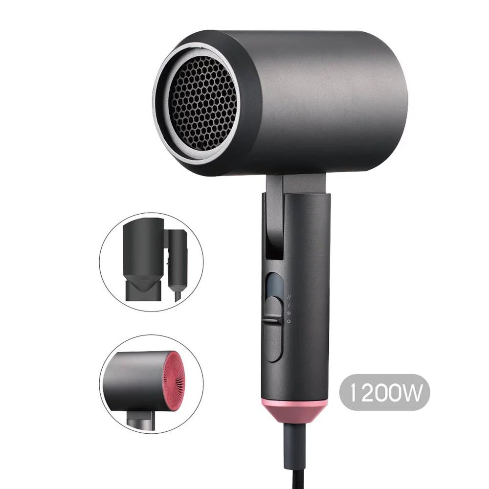 KINYO - 陶瓷遠紅外線負離子吹風機 (KH-9201)-鐵灰色｜媽咪愛