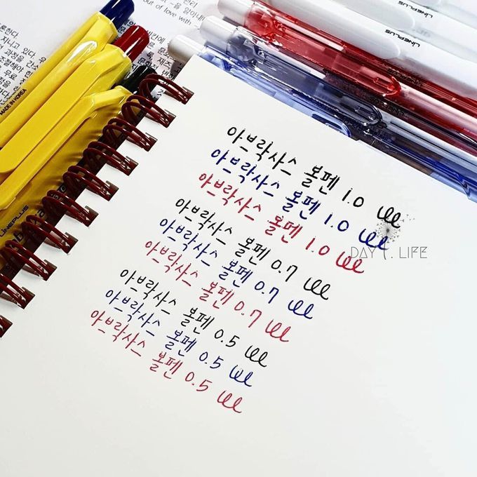 韓國LiNEPLUS - abraxas圓珠筆-藍-305｜媽咪愛