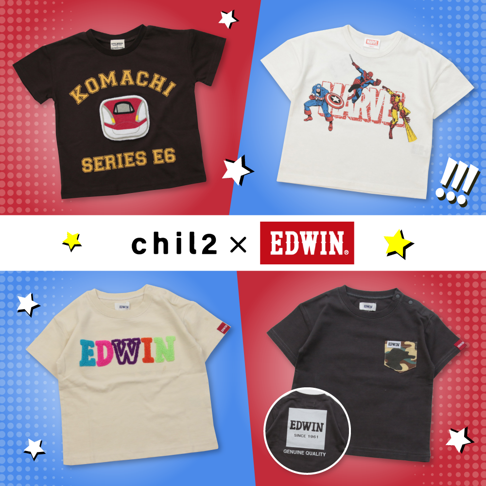 日本 Chil2 X EDWIN聯名新款到 | 限時團購 | 媽咪愛
