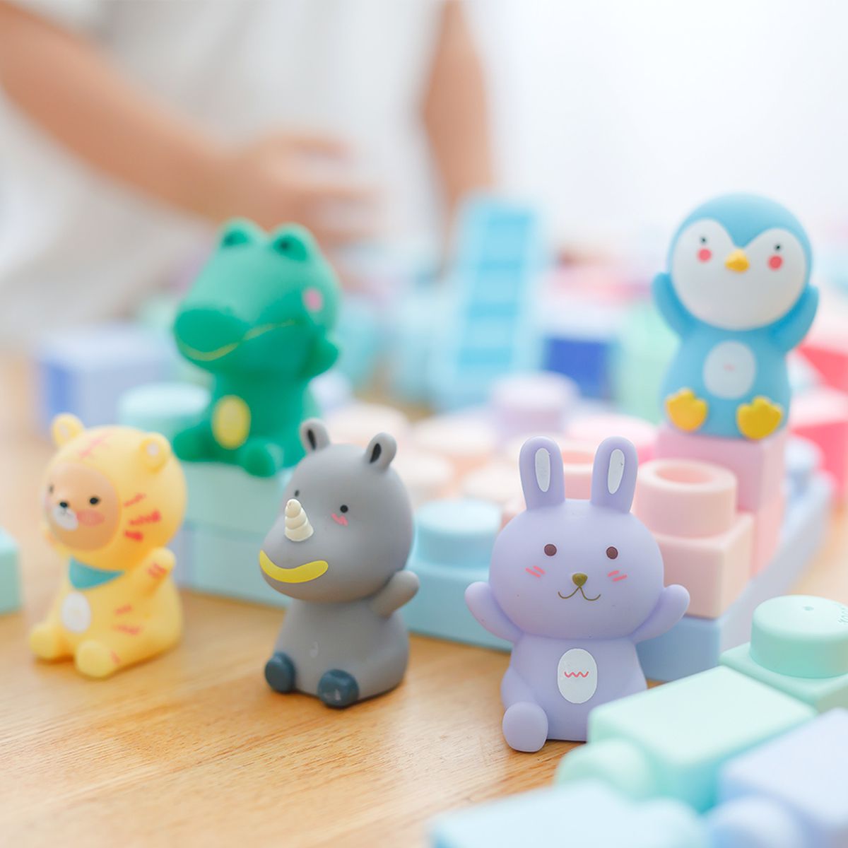 可扭可轉！安全材質【MOOMU】馬卡龍香草軟積木 | 限時團購 | 媽咪愛