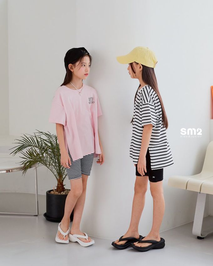 韓國 sm2 - Love what you do短袖上衣-粉｜媽咪愛
