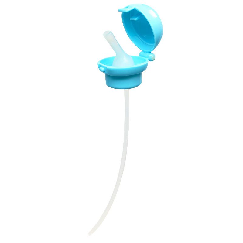 akachan honpo - 可消毒寶特瓶用吸管-藍色｜媽咪愛