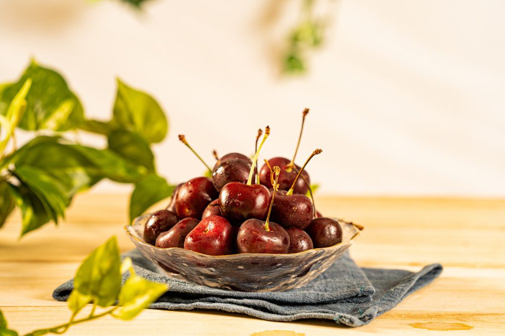 果子禮 - 華盛頓9R紅櫻桃含箱重1kg(凈重850g) X 4盒｜媽咪愛