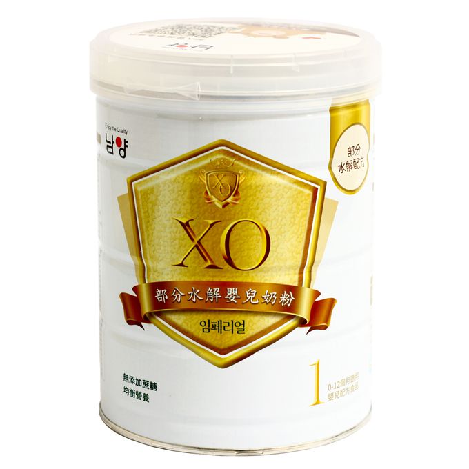 南陽 - 南陽XO部分水解蛋白嬰兒配方奶粉0~1歲-800公克x1罐｜媽咪愛
