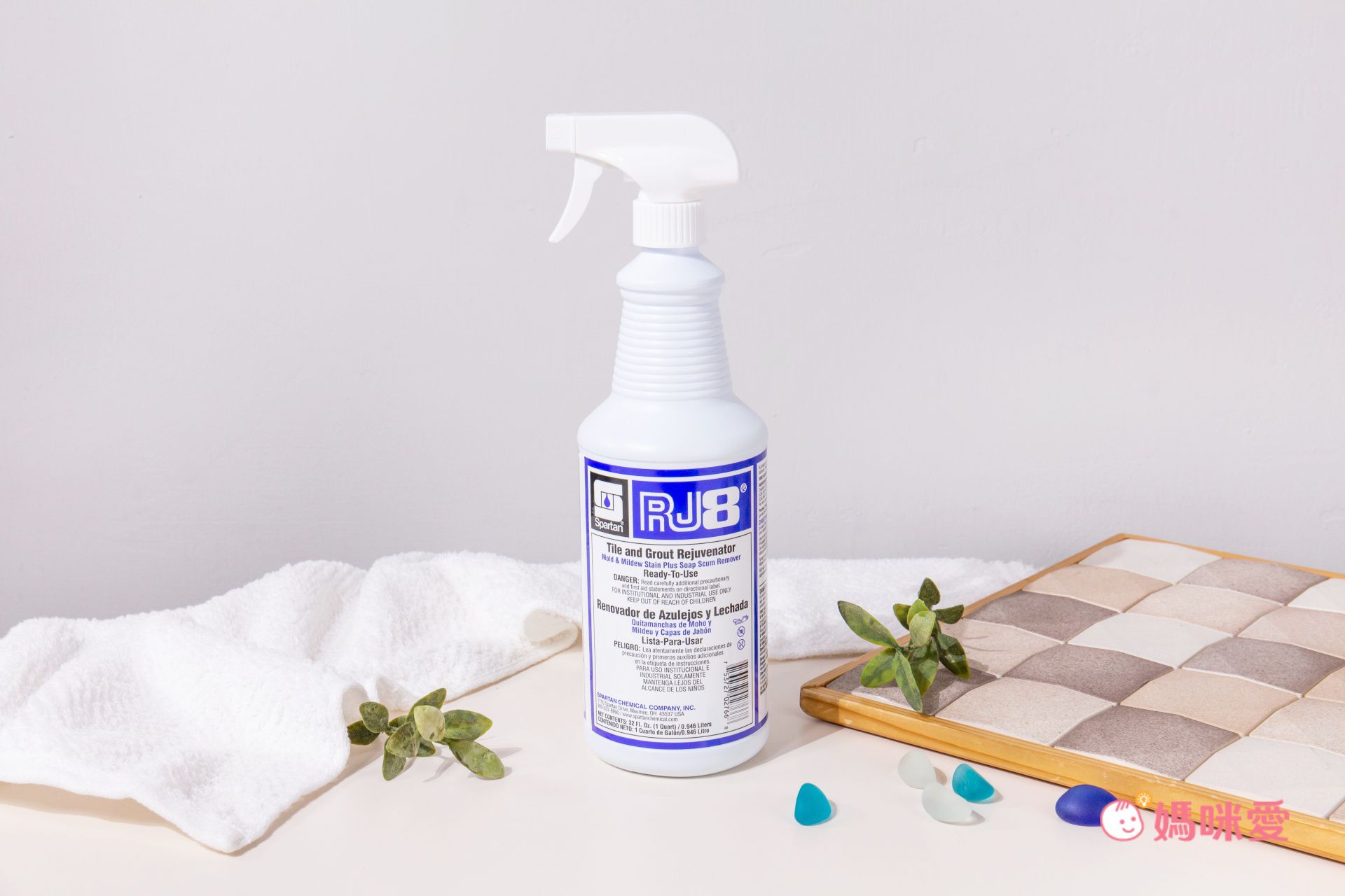 美國SPARTAN斯巴達 - RJ8環保配方強力抑黴除黴專家 946ml（環保專業版）｜媽咪愛