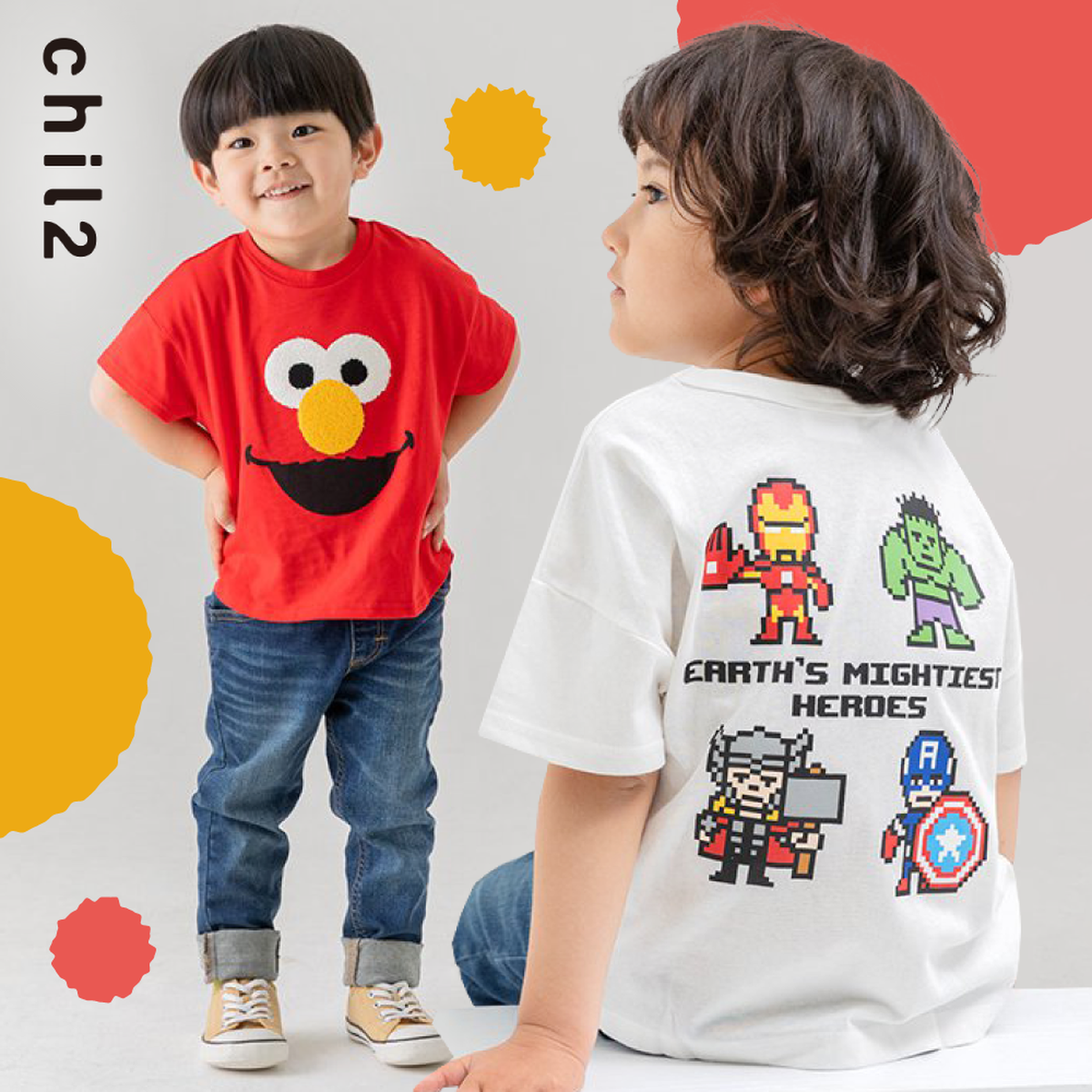 樂天熱銷NO.1 日本Chil2 x 特色聯名T恤 | 限時團購 | 媽咪愛