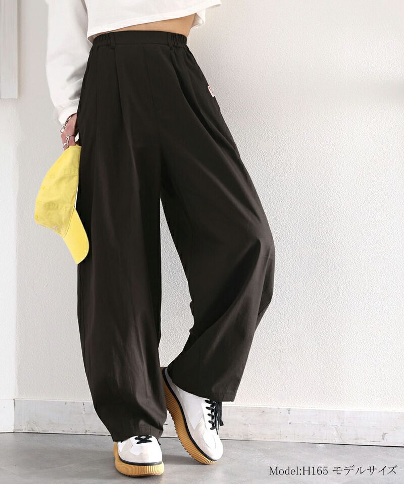 日本 Classical Elf - [日雜推薦] 美式休閒寬褲-淺卡其｜媽咪愛